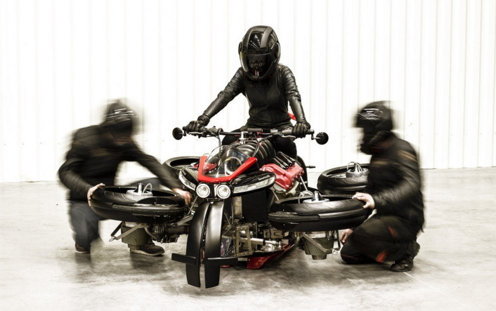 Lazareth LMV496, in pochi clic da moto a veicolo volante [GALLERY]