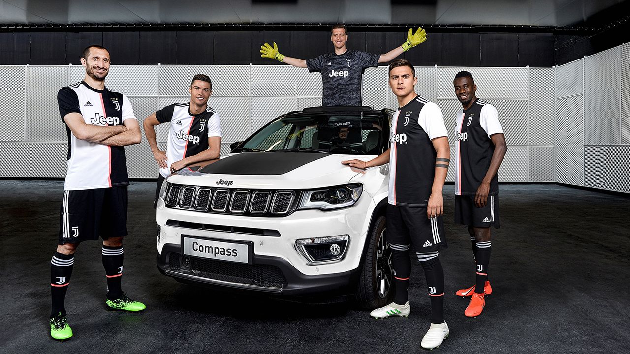 Jeep sceglie il Suv Compass per festeggiare i 122 anni della Juventus